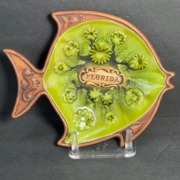 Treasure Craft | Accents | Vtg Treasure Craft Florida Fish Trinket Dish ...